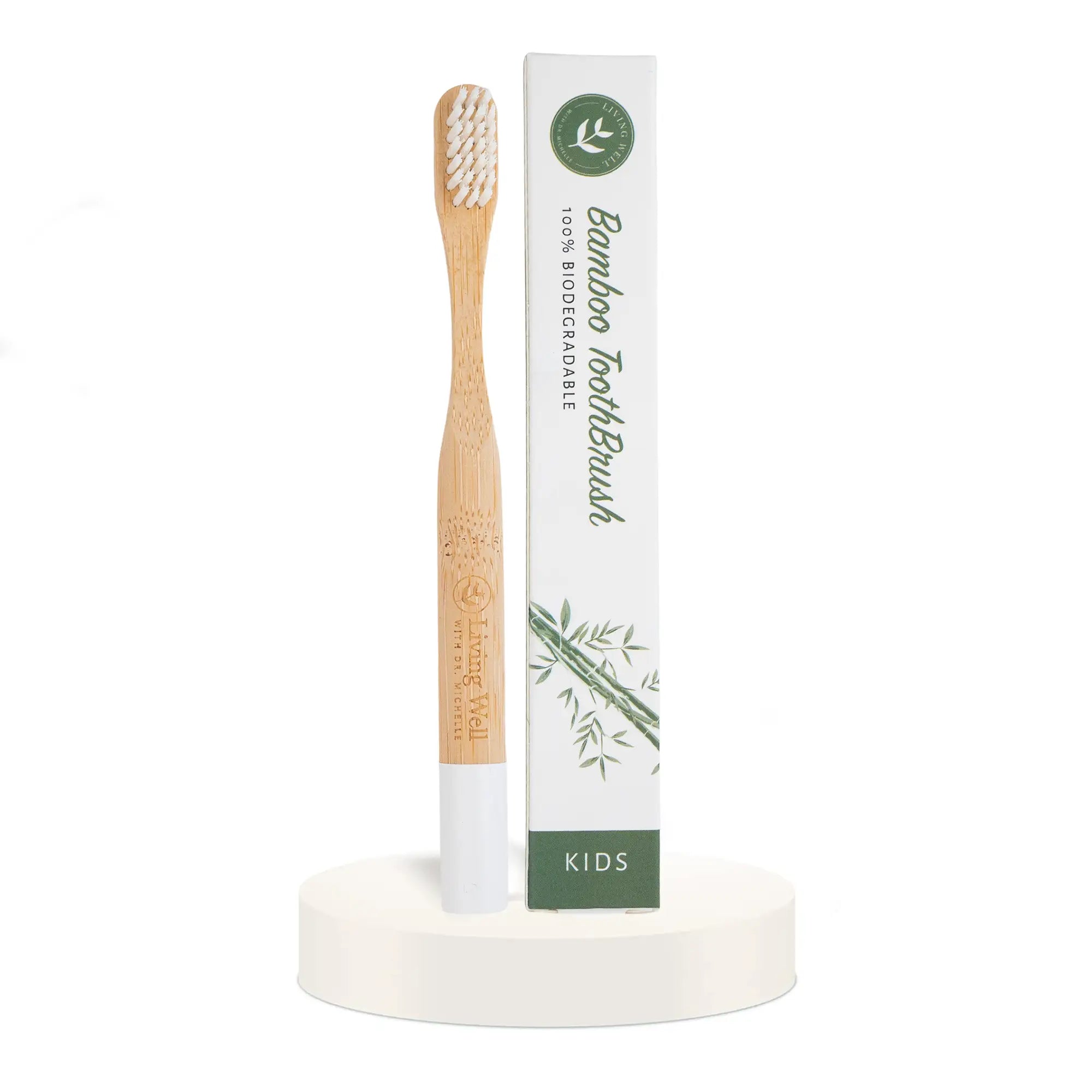 Kids Bamboo Toothbrush - Living well with Dr. Michelle Jorgensen