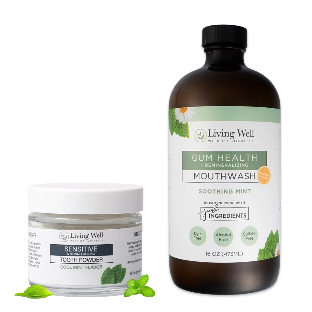 Sensitive + Gum Health Bundle - Living well with Dr. Michelle Jorgensen