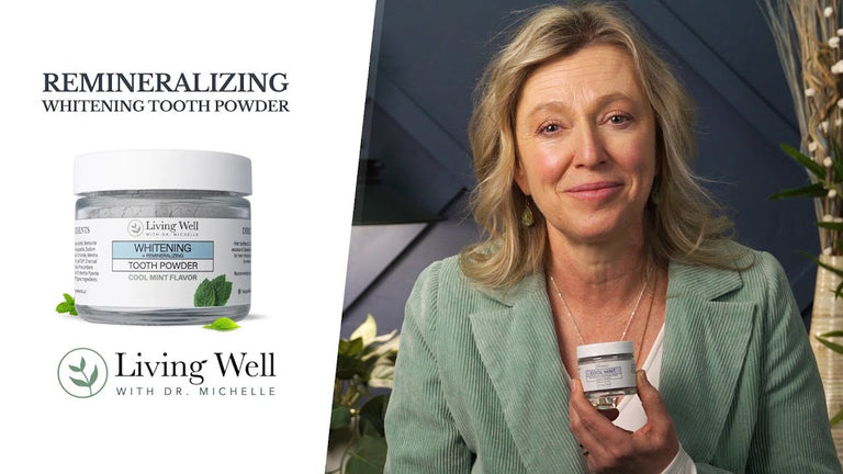 Whitening & Remineralizing Tooth Powder | Dr. Michelle's Formula ...