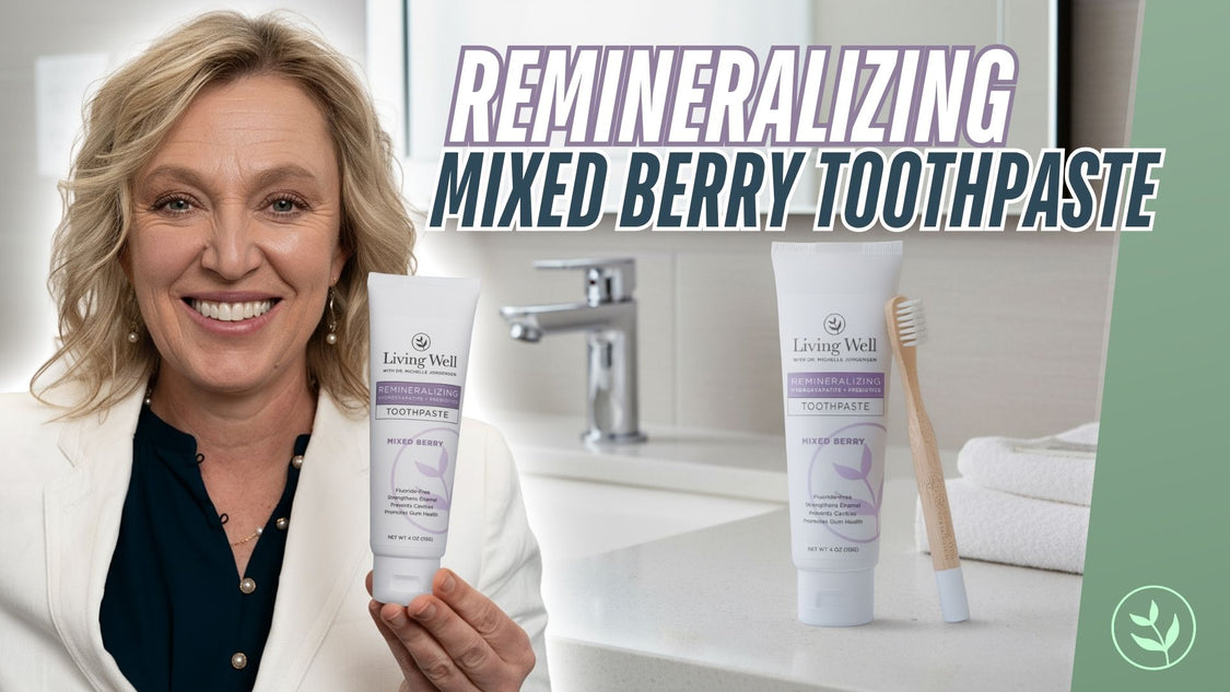 Kids Remineralizing Toothpaste – Mixed Berry with Hydroxyapatite + PRO ...